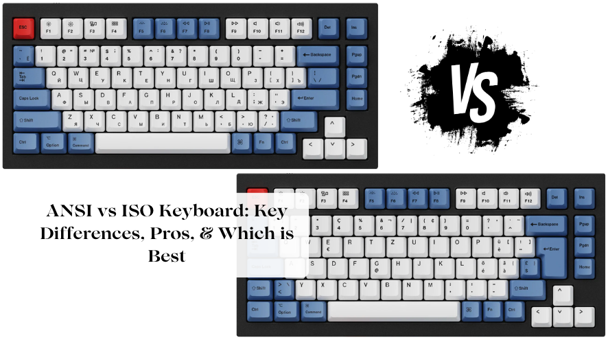 ANSI vs ISO Keyboard: Key Differences, Pros, & Which is Best – Keychron