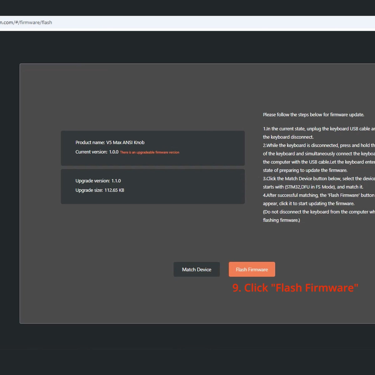 Tutorial for Firmware Update – Keychron
