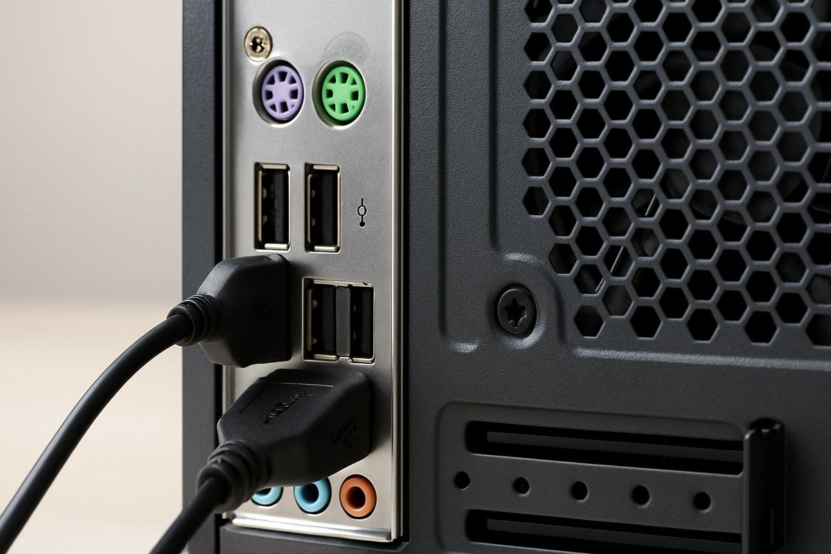 Where to Plug in Keyboard and Mouse on PC (Keychron Guide)