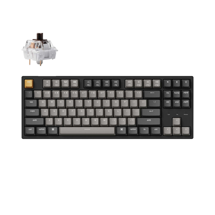 Keychron C1 Pro QMK/VIA Wired Mechanical Keyboard – Keychron ...