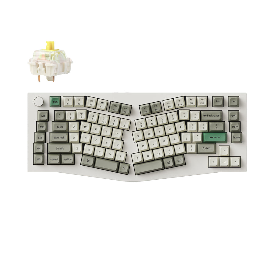 Keychron Q10 Max (Alice Layout) QMK/VIA Wireless Custom Mechanical Key ...