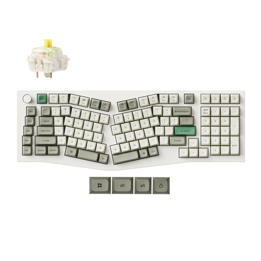Keychron Q13 Max (Alice Layout) QMK Wireless Custom Mechanical Keyboar ...