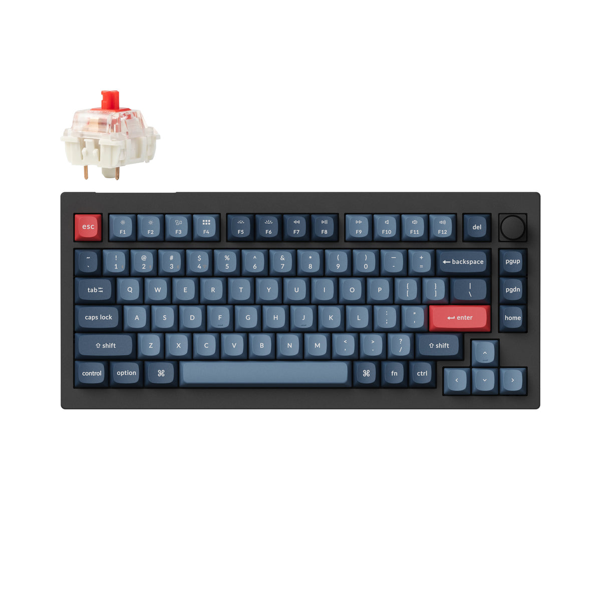 Keychron V1 Max QMK/VIA Wireless Custom Mechanical Keyboard – Keychron ...