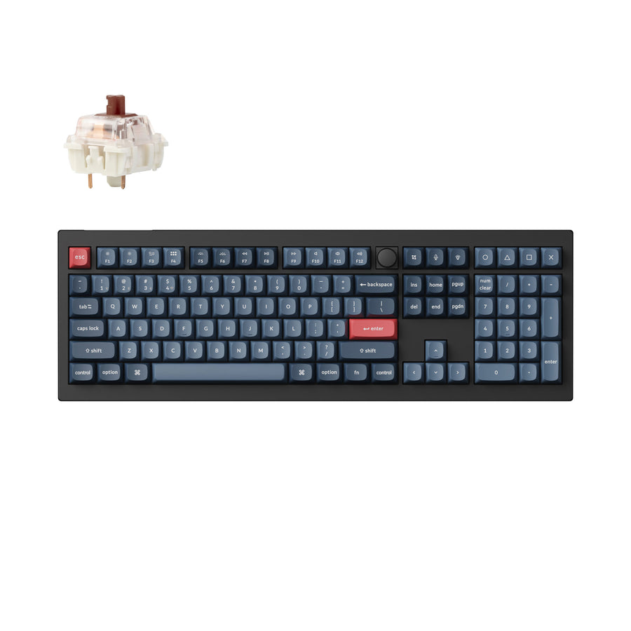 Keychron V6 Max QMK/VIA Wireless Custom Mechanical Keyboard – Keychron ...