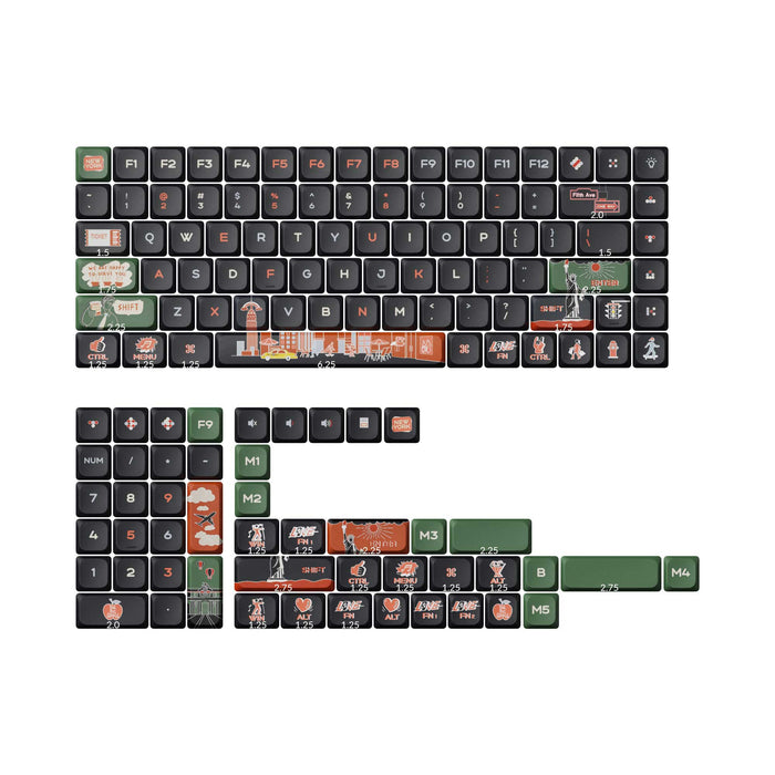 Low Profile Double Shot PBT LSA Keycap Sets – Keychron | Mechanical ...