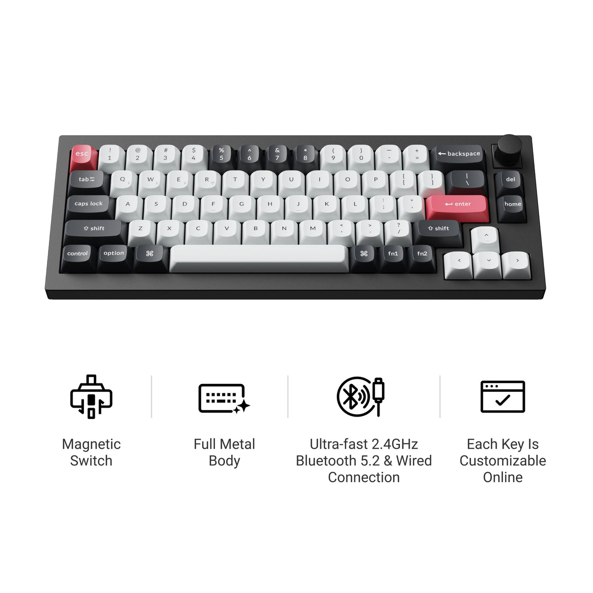 Keychron Q2 HE QMK Wireless Custom Keyboard