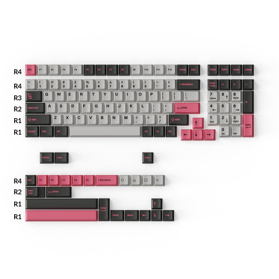 Cherry Profile Double-Shot PBT Keycaps