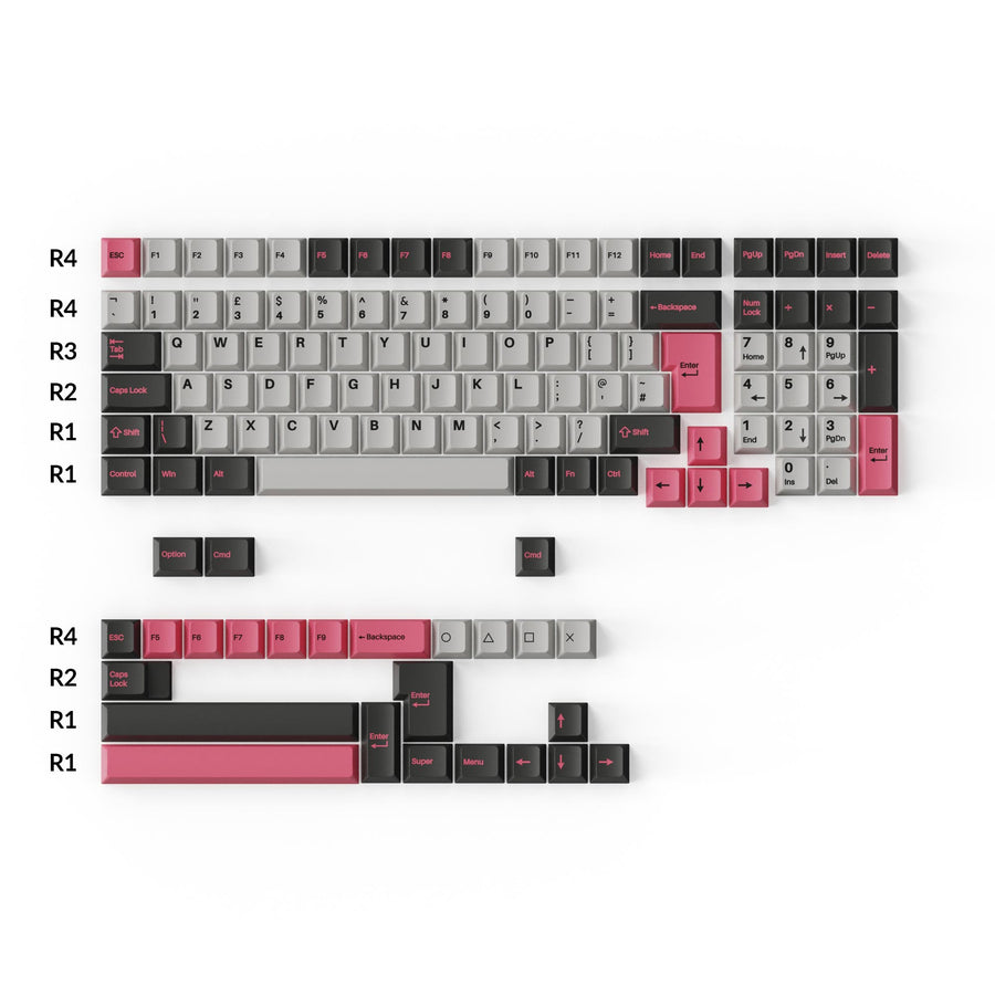 Cherry Profile Double-Shot PBT Keycaps – Keychron | Mechanical ...