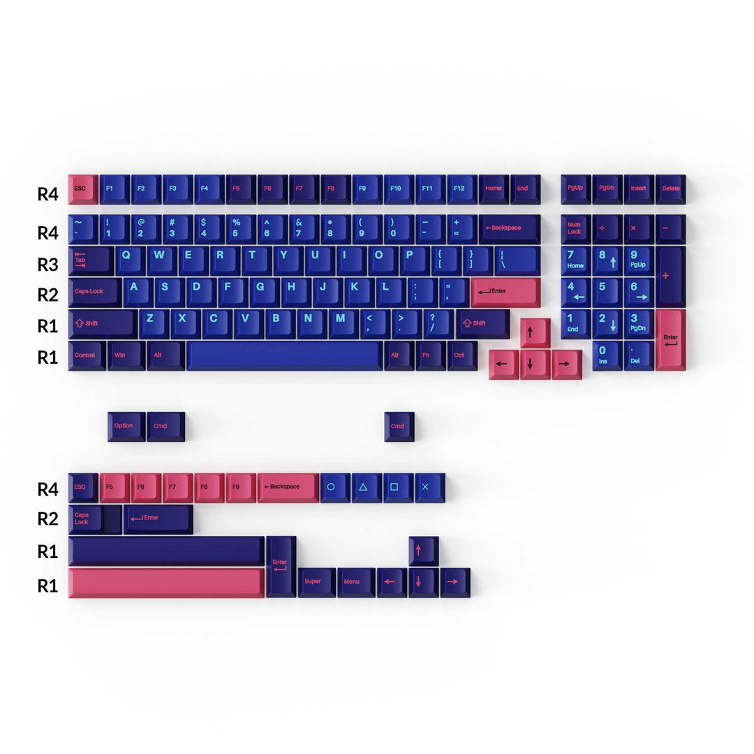 Keycaps for Q2