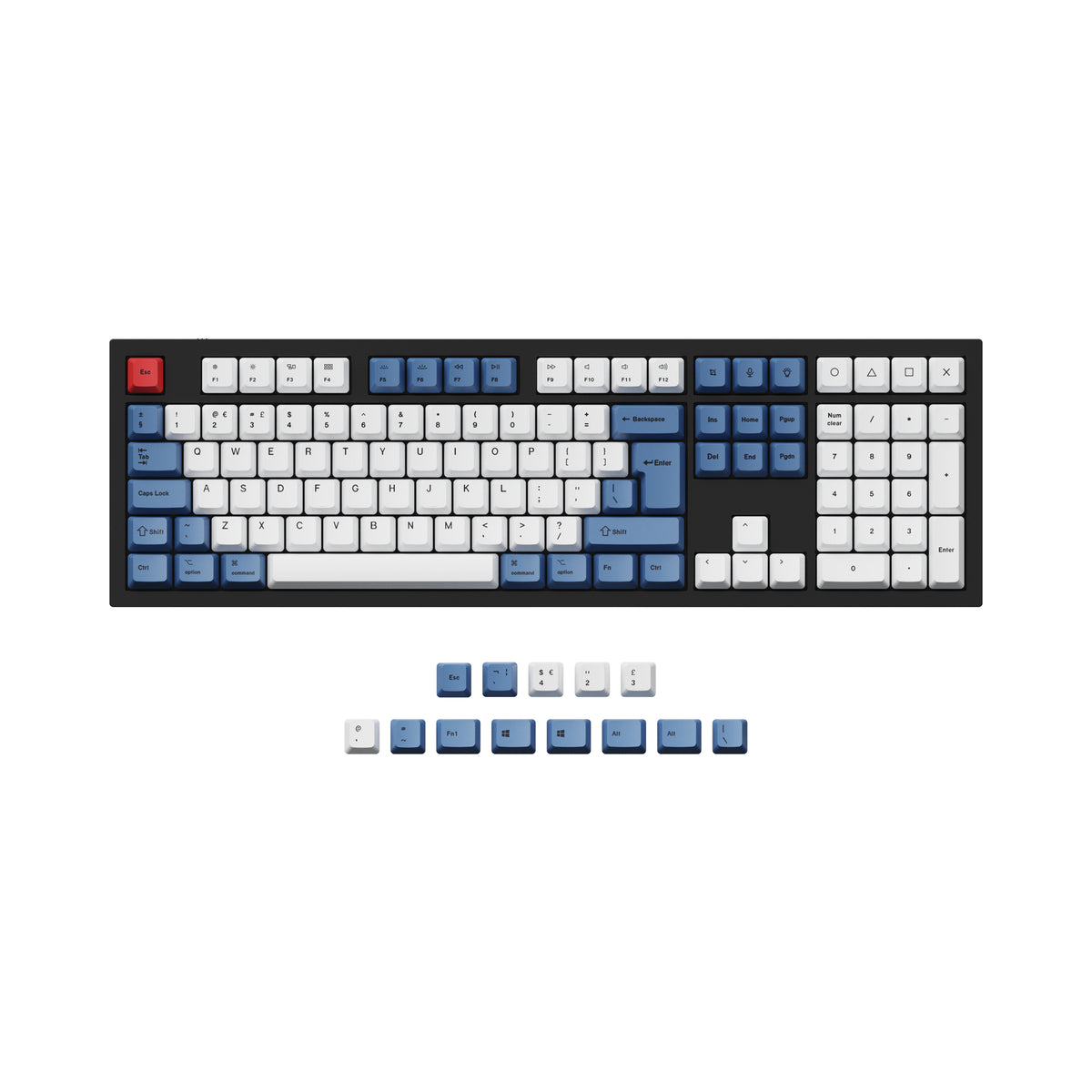 ISO, ANSI & JIS Keycaps – Keychron | Mechanical Keyboards for Mac ...