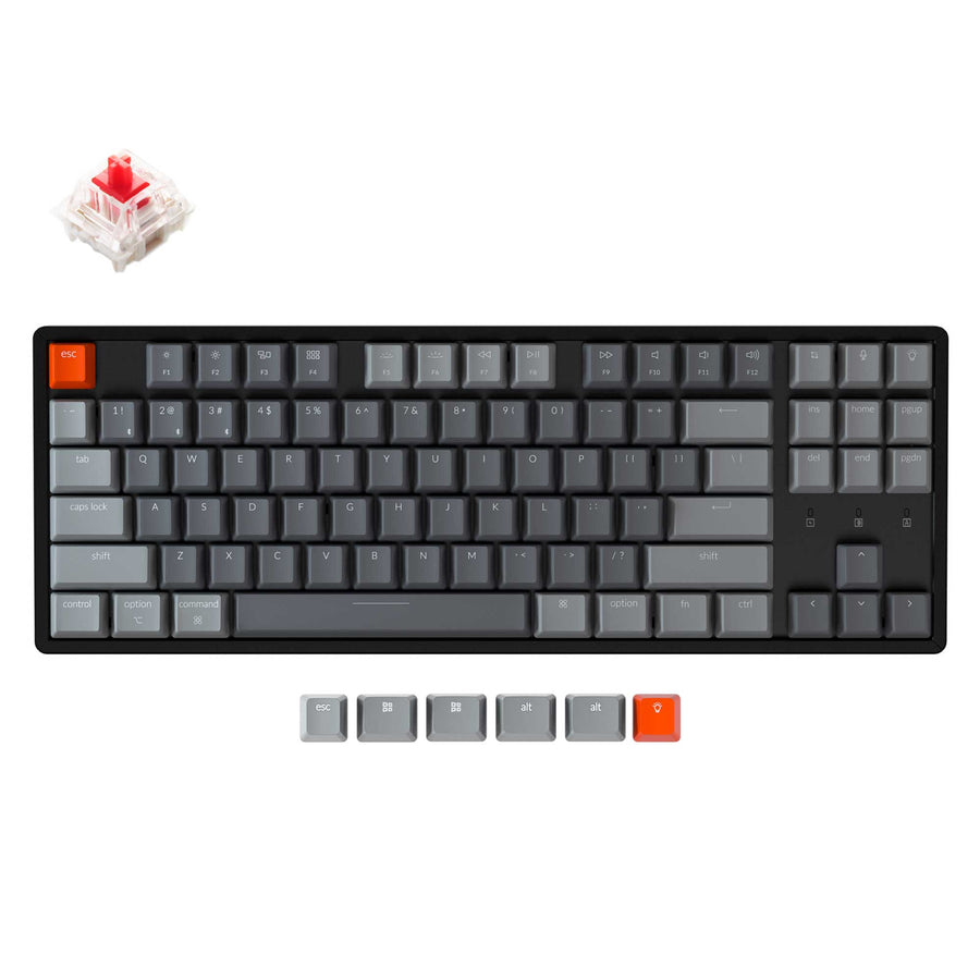 Keychron K8 Tenkeyless Wireless Mechanical Keyboard – Keychron ...