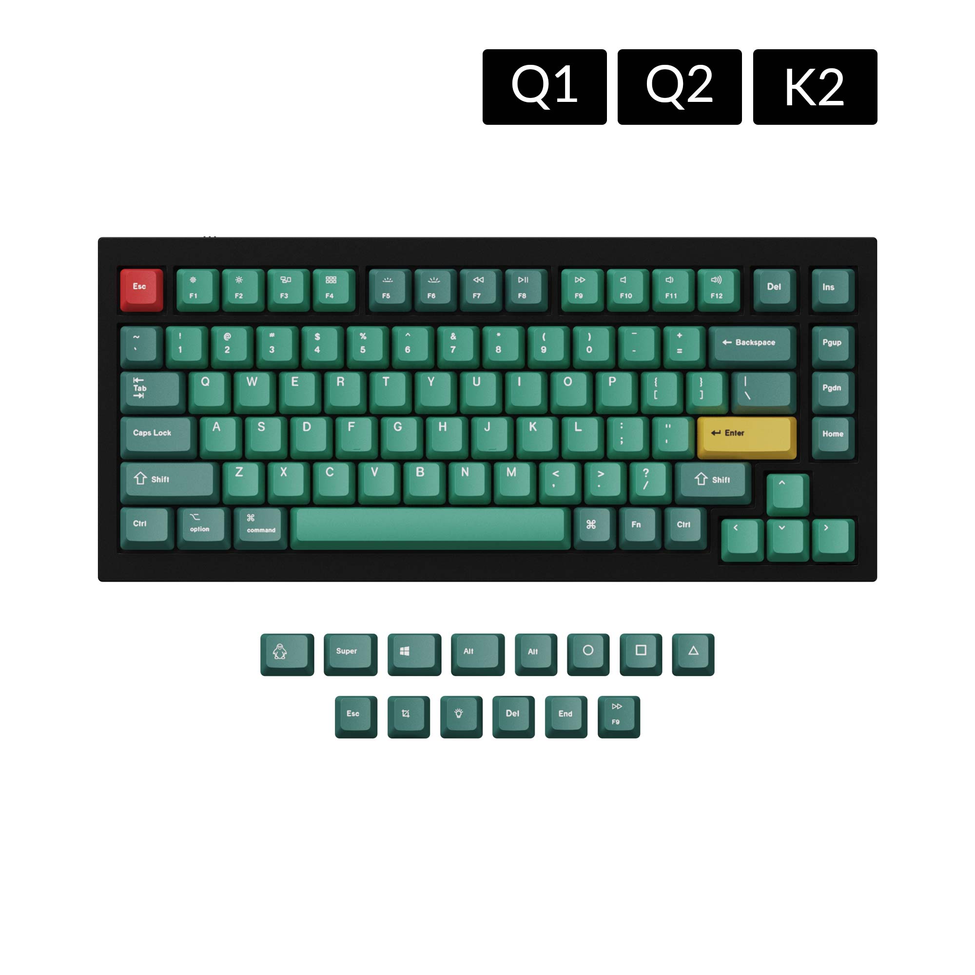 Keychron Q1/Q1 Pro Keycaps Collection