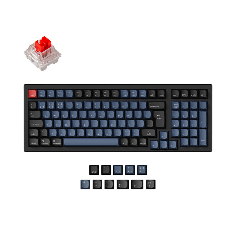 Keychron K4 Pro QMK/VIA Wireless Mechanical Keyboard ISO Layout Collec ...