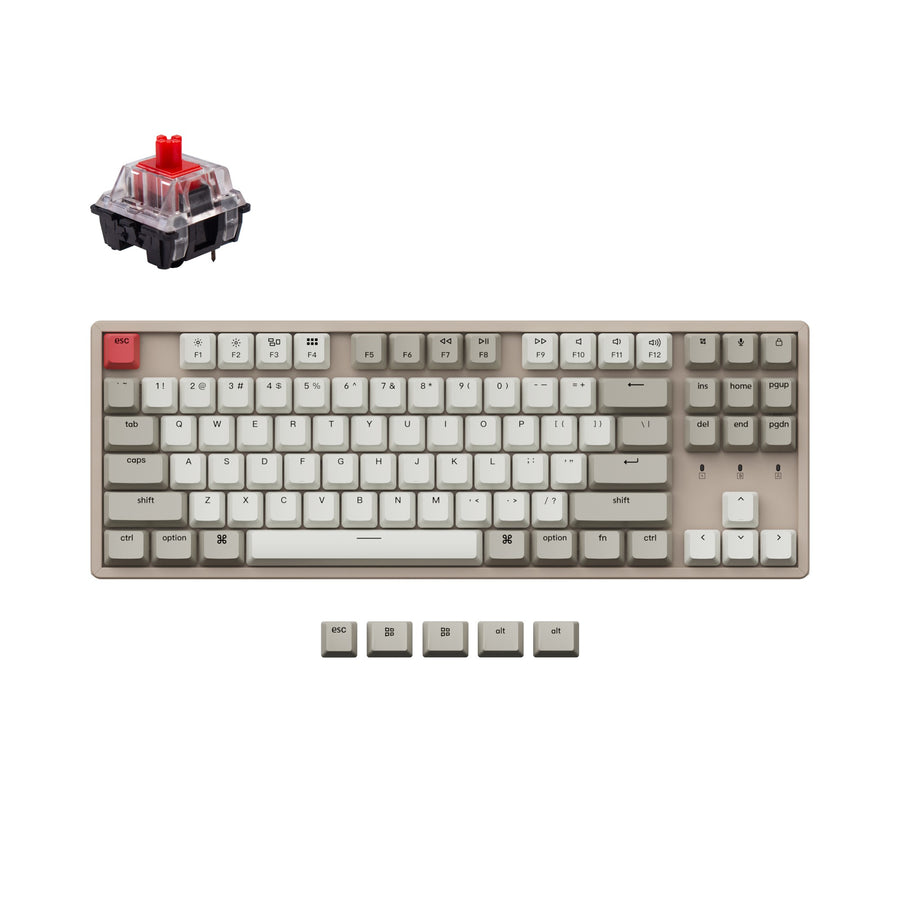 Keychron K8 Tenkeyless Wireless Mechanical Keyboard – Keychron ...