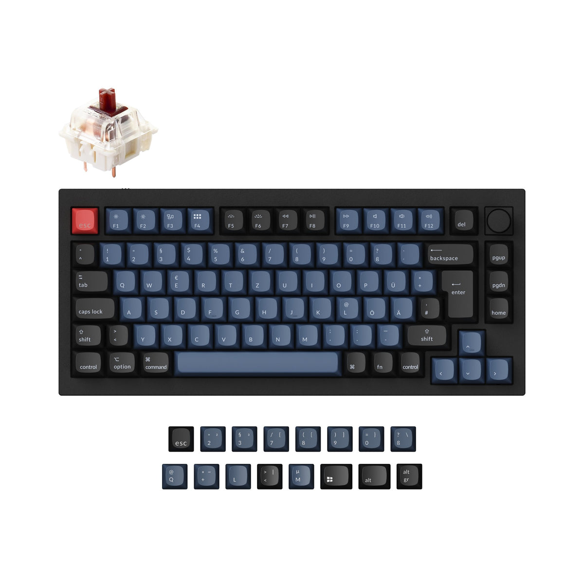 German ISO Keyboards – Keychron | Mechanical Keyboards for Mac, Windows ...