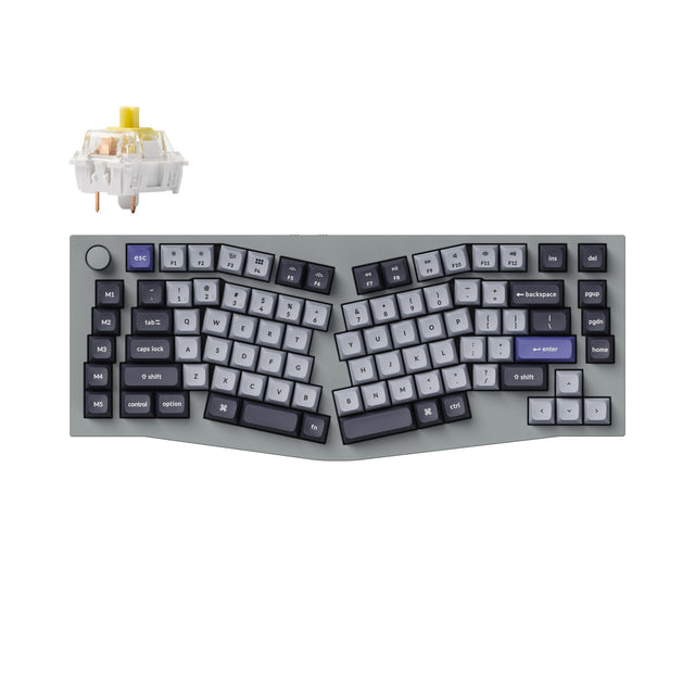 Keychron Q10 Pro (Alice Layout) QMK/VIA Wireless Custom Mechanical Key ...