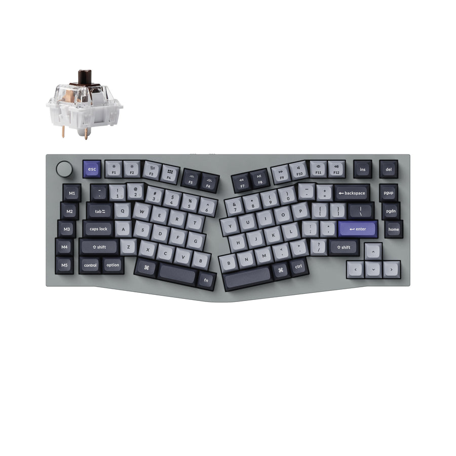Keychron Q10 Pro (Alice Layout) QMK/VIA Wireless Custom Mechanical Key ...