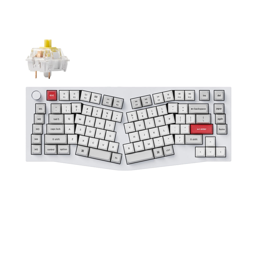 Keychron Q10 Pro (Alice Layout) QMK/VIA Wireless Custom Mechanical Key ...