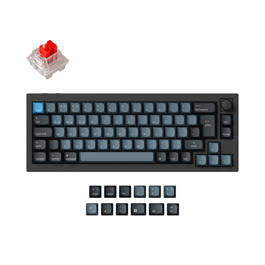Keychron Q2 Pro QMK/VIA Wireless Custom Mechanical Keyboard ISO Layout ...