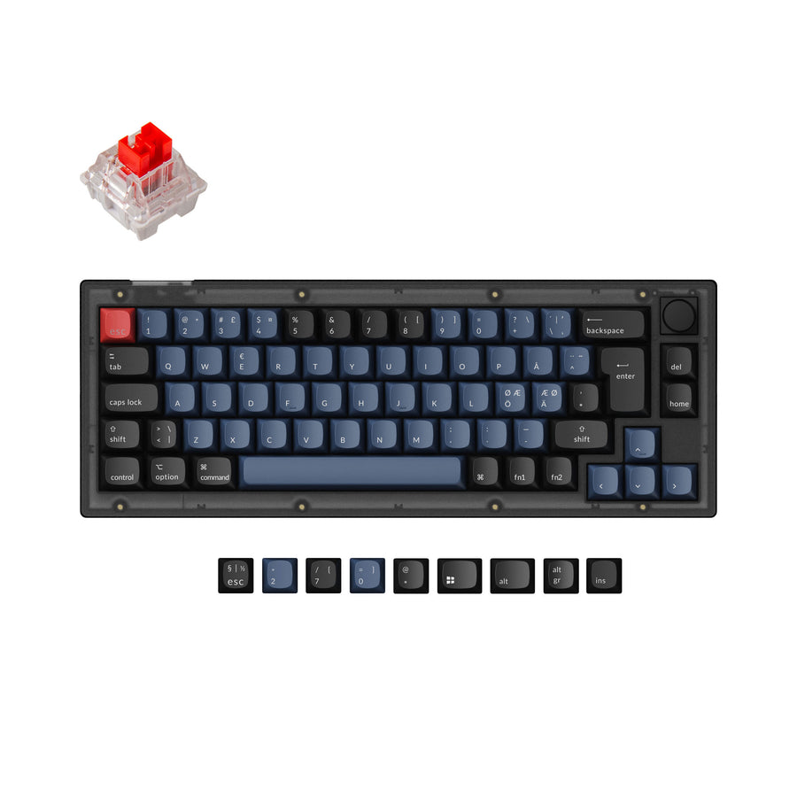 Keychron V2 QMK Custom Mechanical Keyboard ISO Layout Collection ...