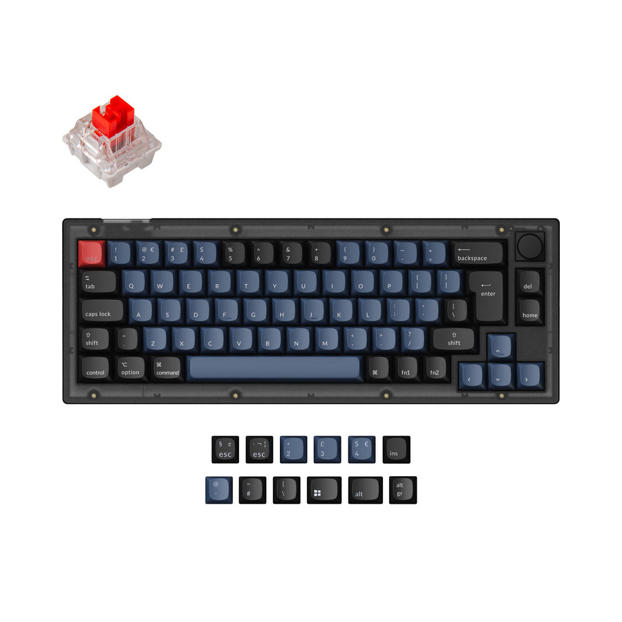 Keychron V2 QMK Custom Mechanical Keyboard ISO Layout Collection ...