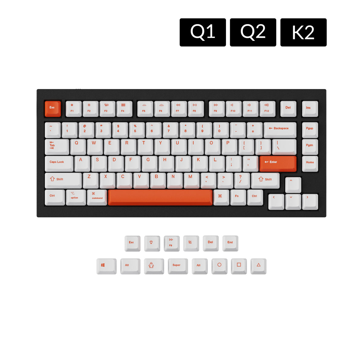 Keychron Q1/Q1 Pro/Q1 HE Keycaps Collection – Keychron | Mechanical ...