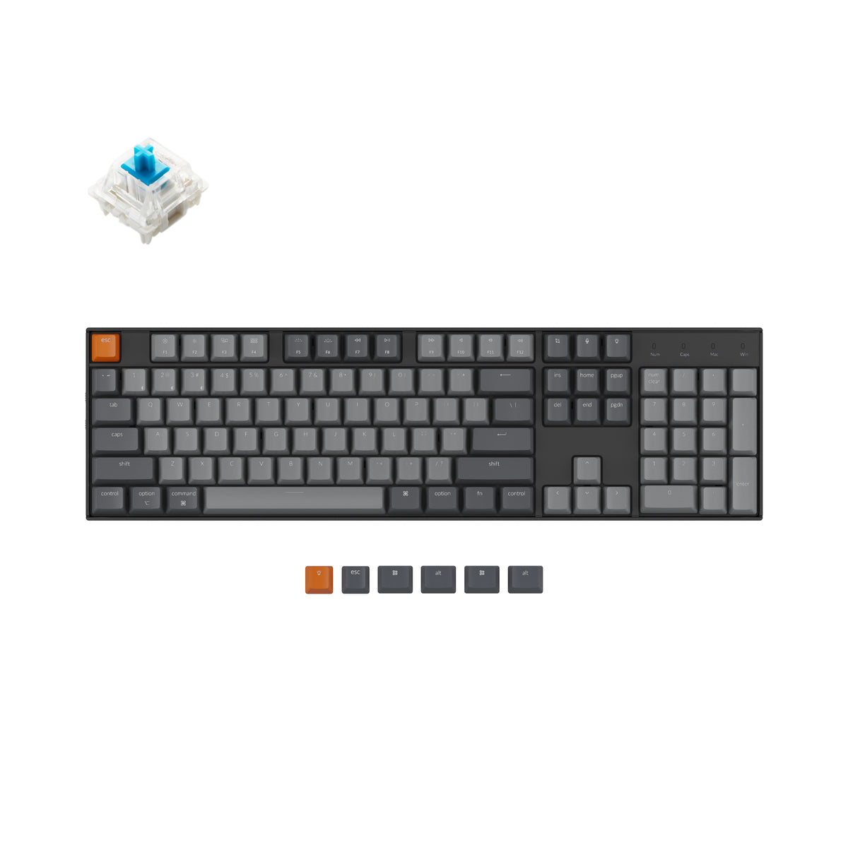 100% Layout Keyboards – Keychron | Mechanical Keyboards for Mac ...