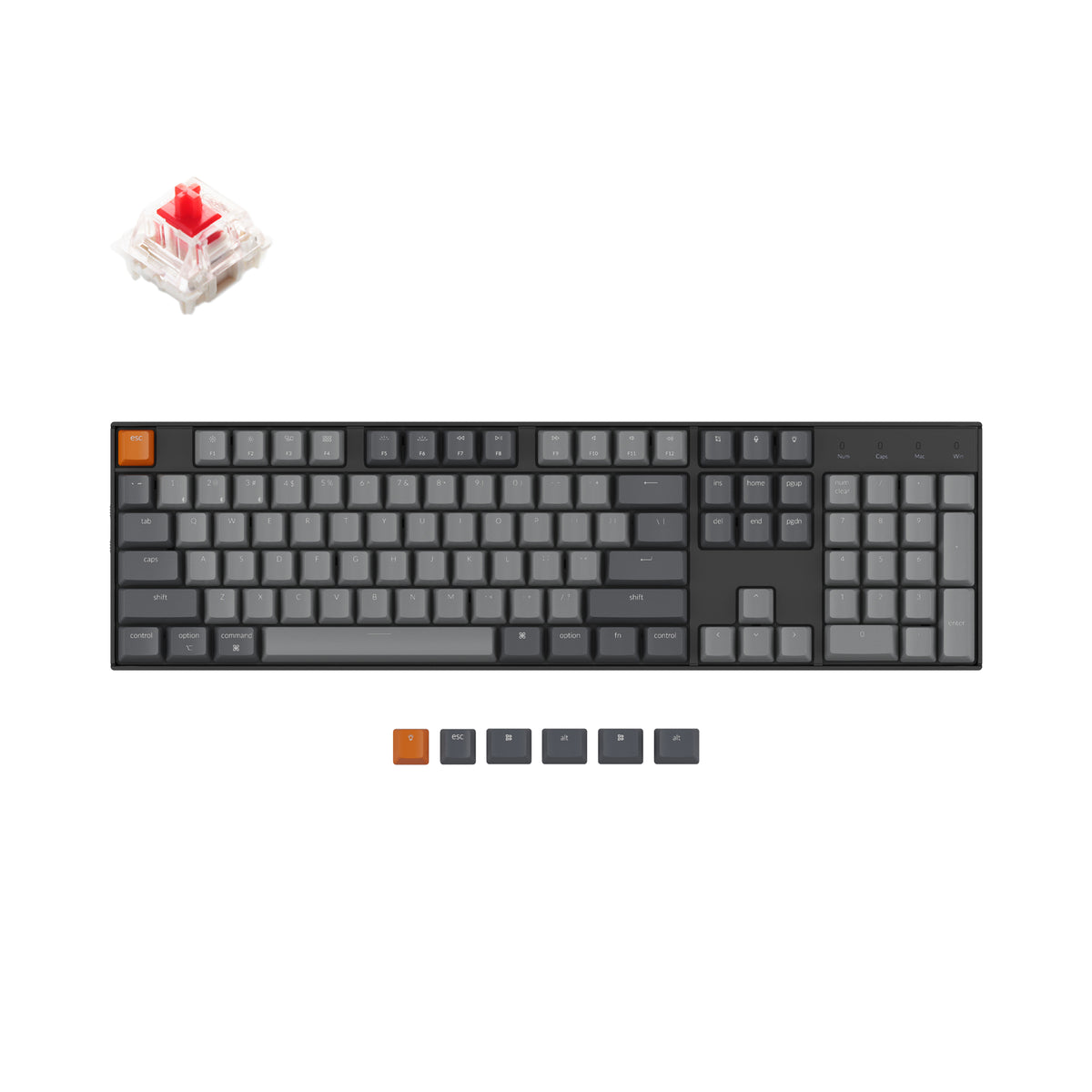 100% Layout Keyboards – Keychron | Mechanical Keyboards for Mac ...