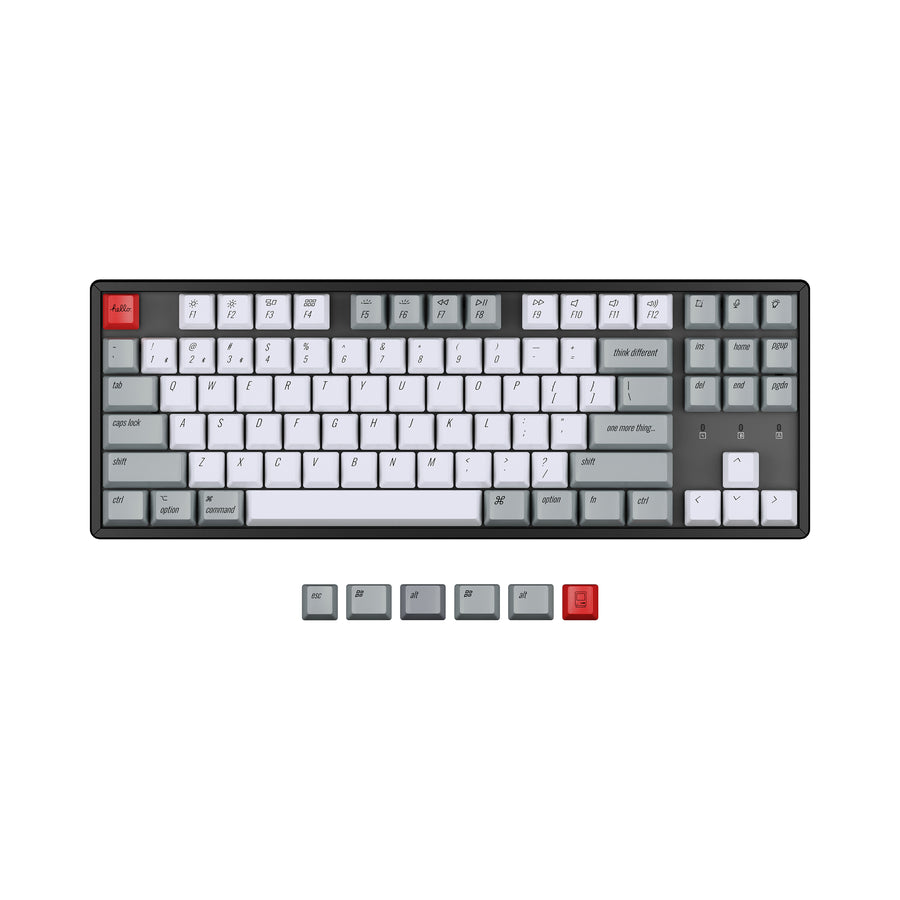 Keychron OEM Profile PBT Retro Keycap Set – Keychron | Mechanical ...