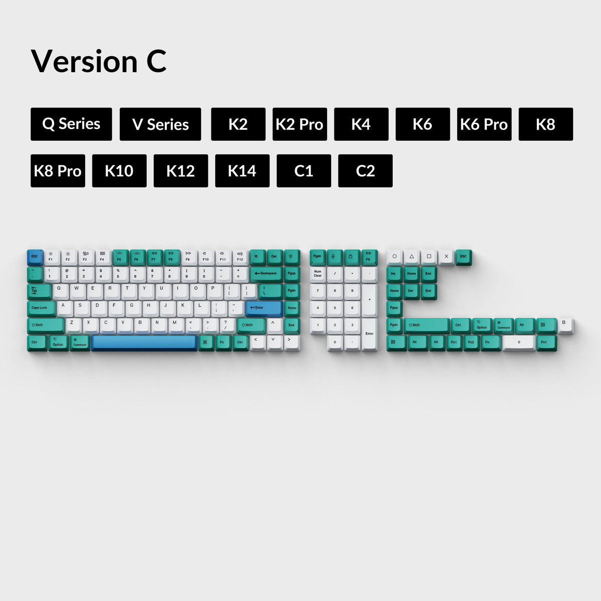 Keycaps For Q6 – Keychron | Mechanical Keyboards for Mac, Windows and ...